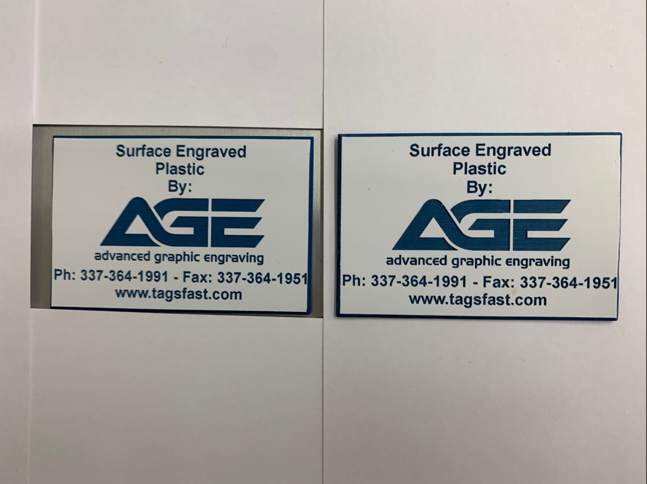Let's Talk Plastic | Advanced Graphic Engraving